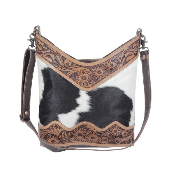Myra Bag | Bags | Coco Cream Handtooled Purse | Poshmark